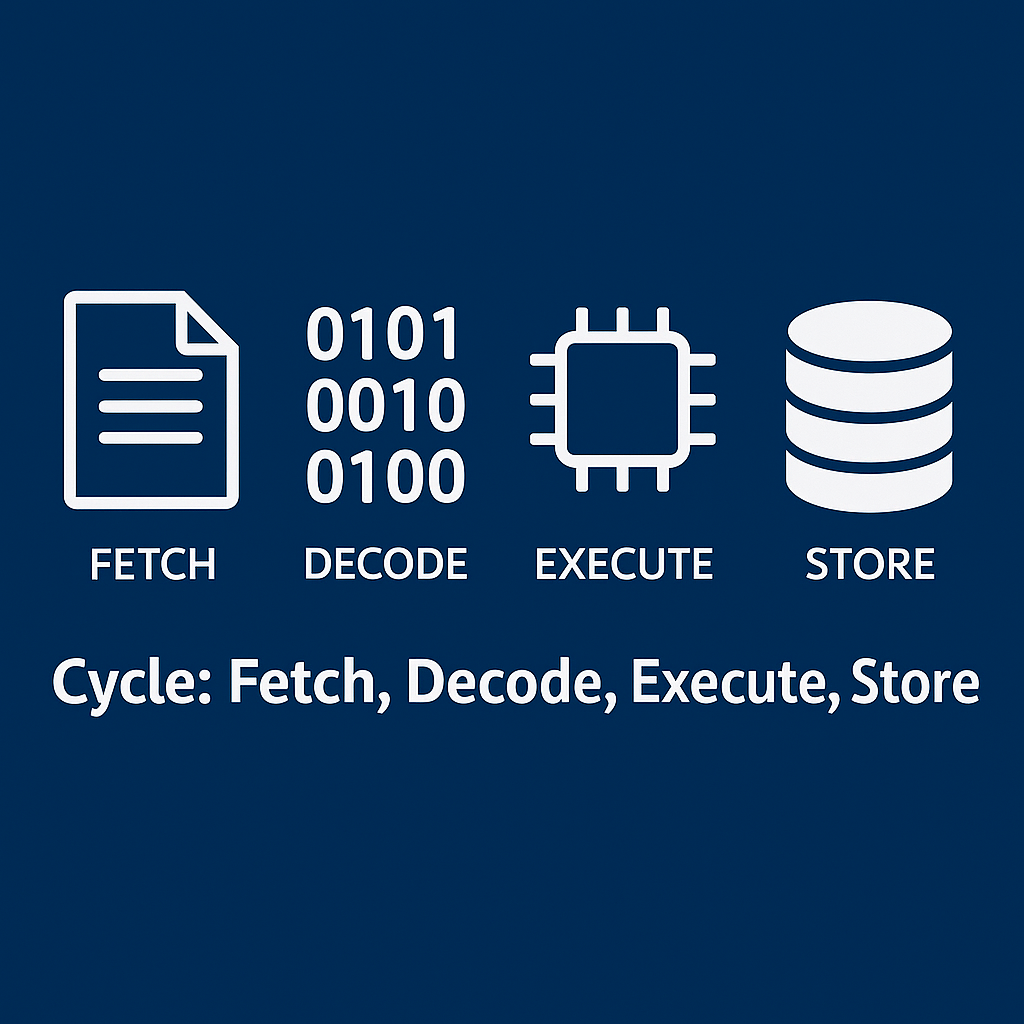 Instruction Cycle Explained Fetch Decode Execute Store In Simple 7501