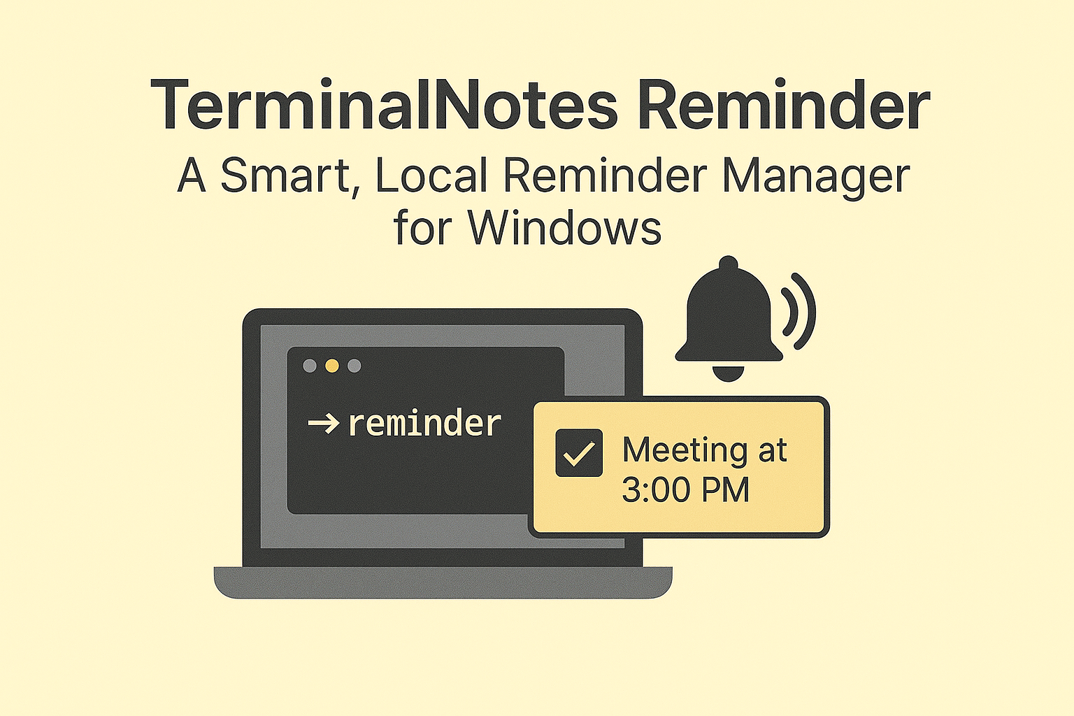 TerminalNotes Reminder — A Local, Multi-Language Desktop Reminder App ...